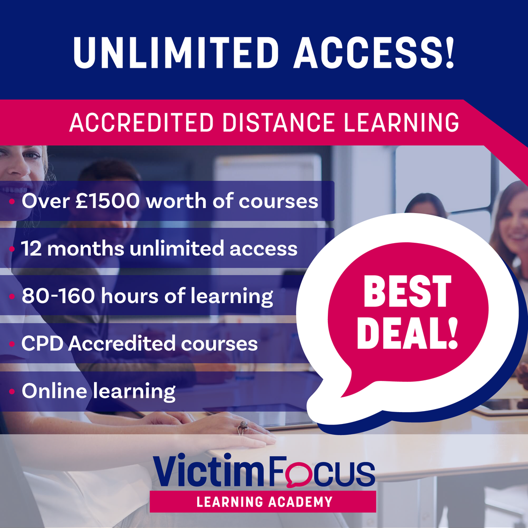 Accredited Distance Learning – victimfocus resources
